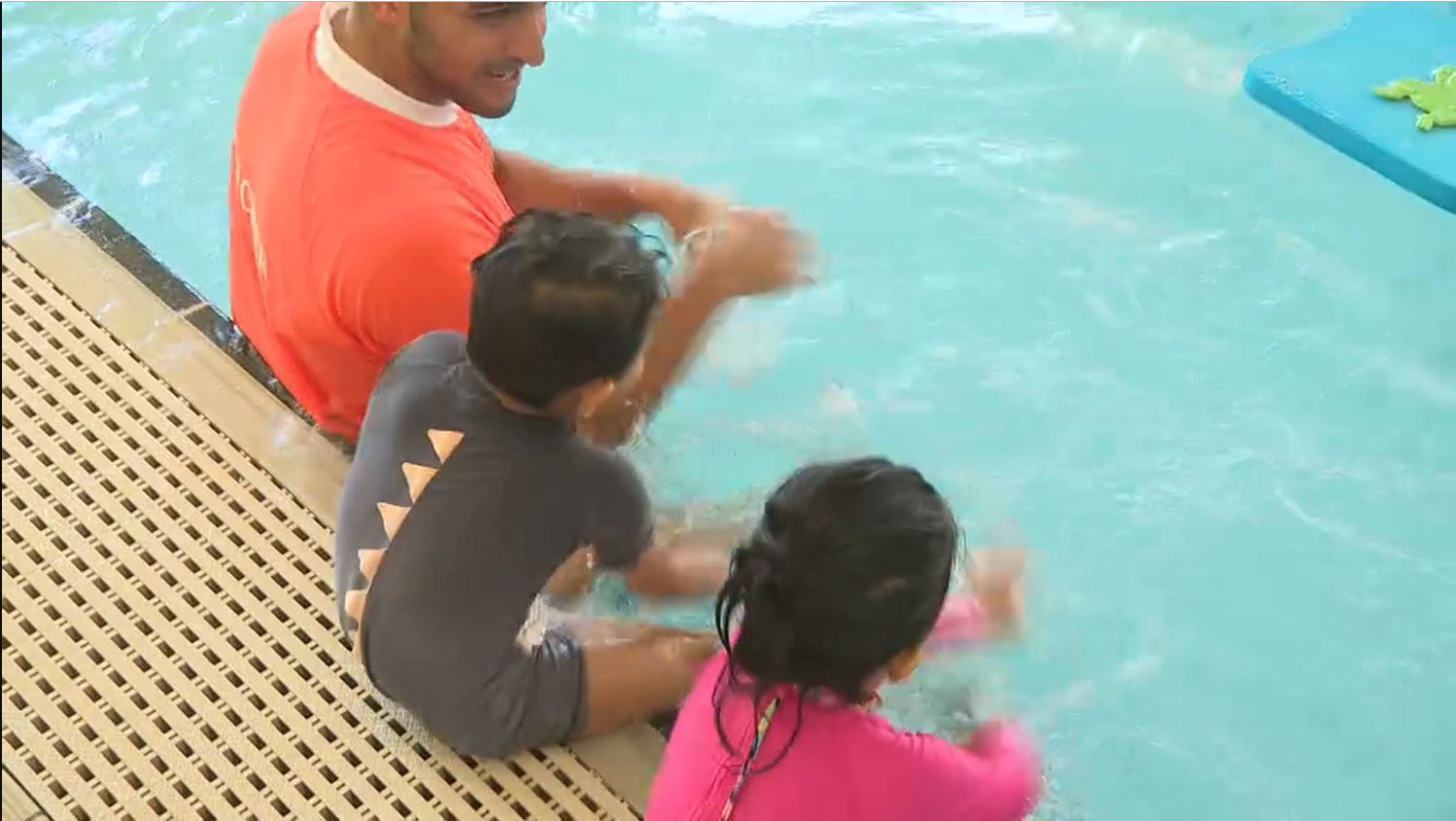 Refugee Swimming Program Breaking down Cultural Barriers